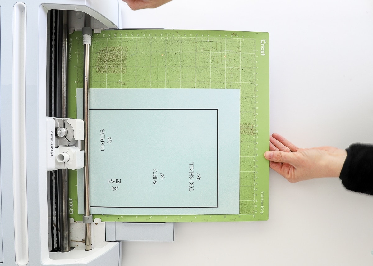 A Guide To Making Labels with Cricut Print Then Cut - The Homes I Have Made