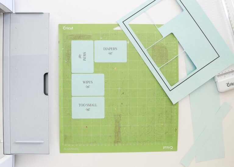 A Guide To Making Labels with Cricut Print Then Cut - The Homes I Have Made