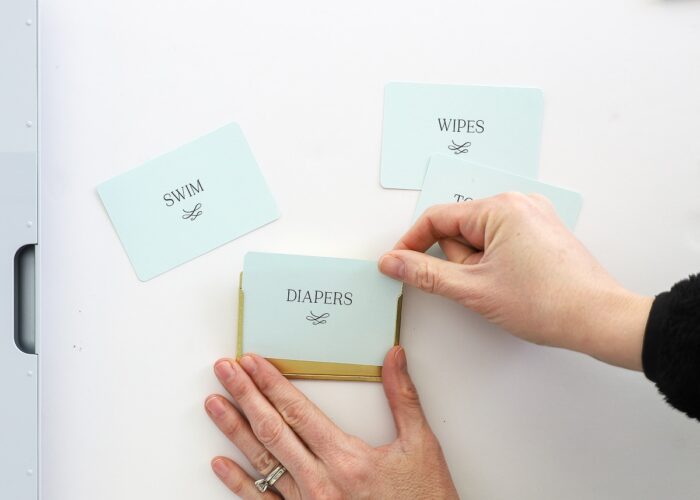 A Guide To Making Labels with Cricut Print Then Cut - The Homes I Have Made