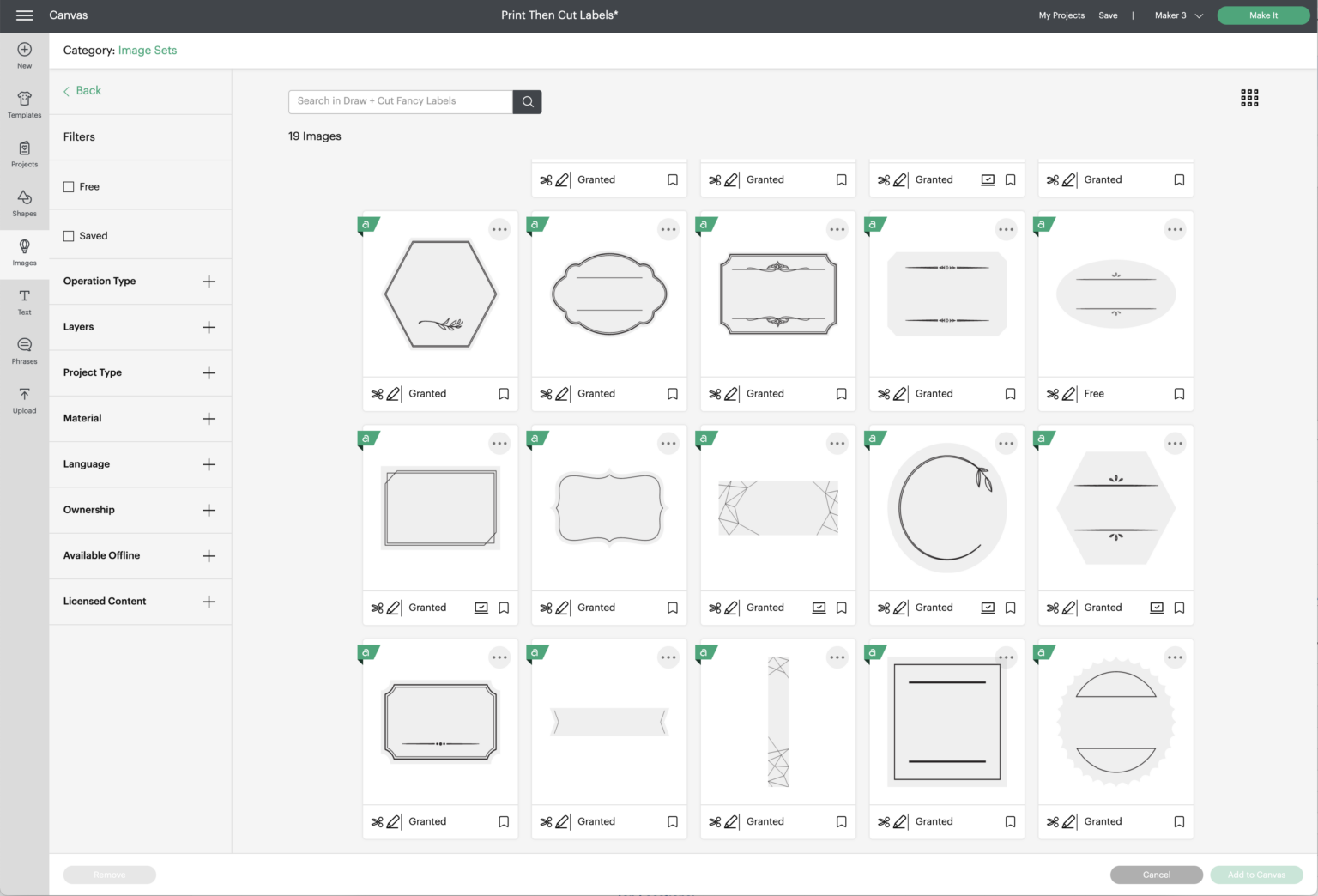 A Guide To Making Labels with Cricut Print Then Cut - The Homes I Have Made