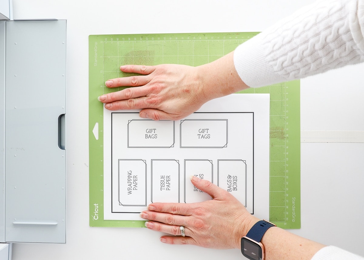 A Guide To Making Labels with Cricut Print Then Cut - The Homes I Have Made