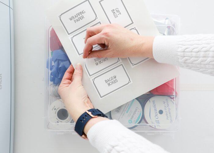 A Guide To Making Labels with Cricut Print Then Cut - The Homes I Have Made