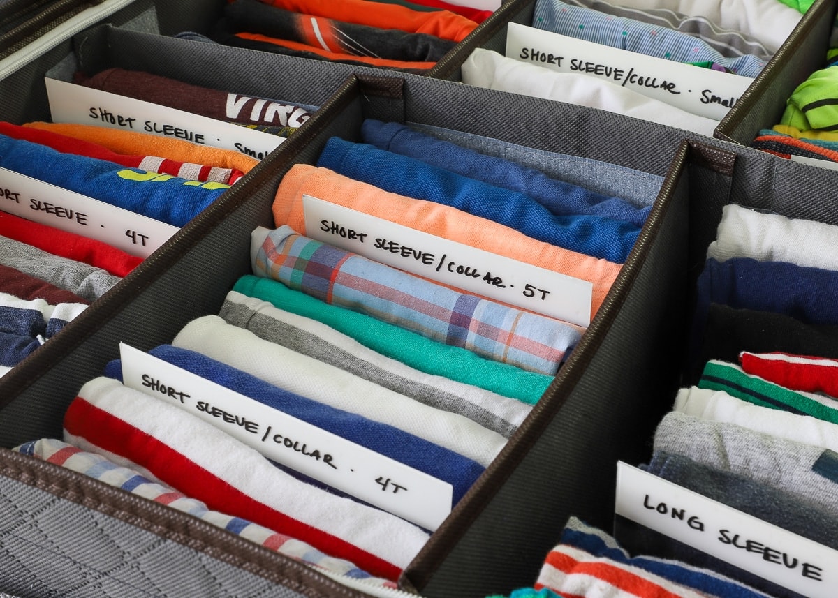 How to REALLY Store Outgrown Kid & Baby Clothes - The Homes I Have Made