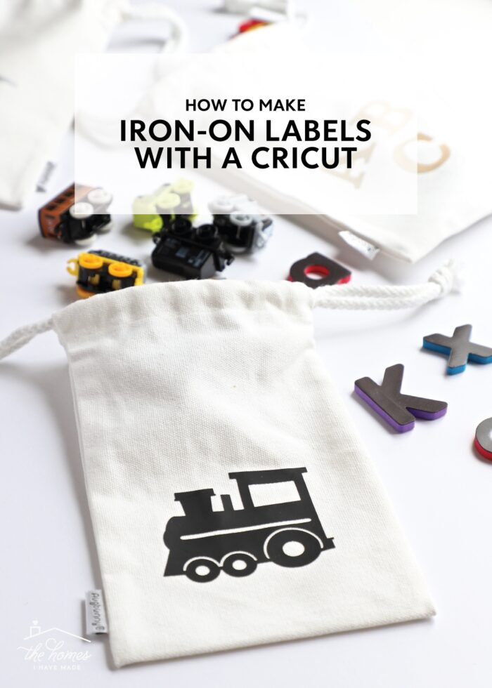 How To Label Fabric Items With Iron On Vinyl The Homes I Have Made
