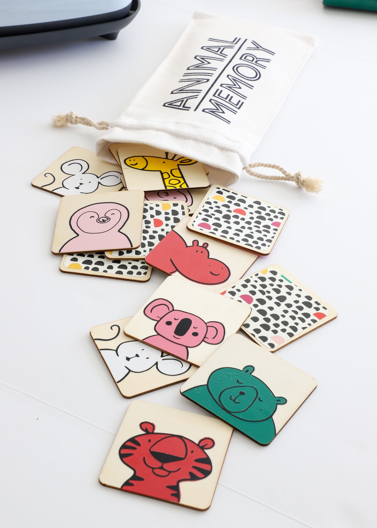 DIY Memory Game with a Cricut - The Homes I Have Made