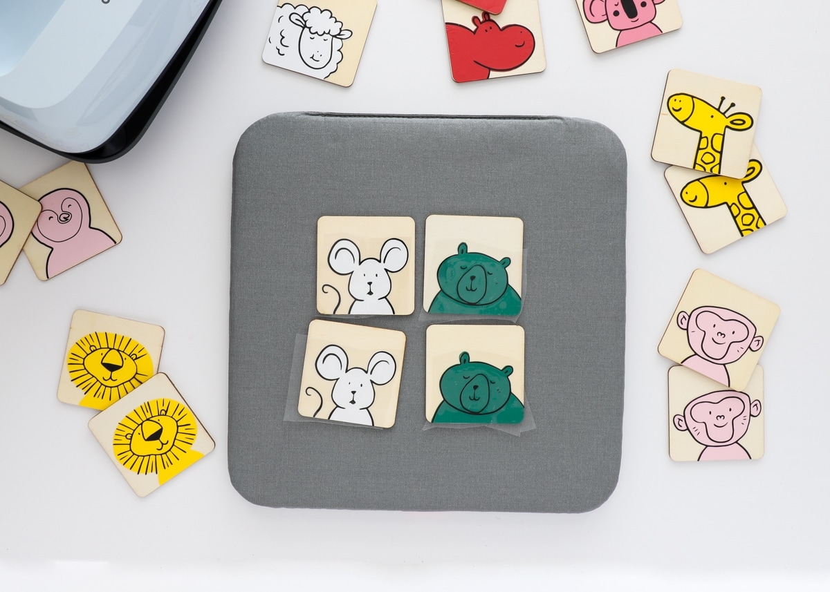 DIY Memory Game with a Cricut - The Homes I Have Made