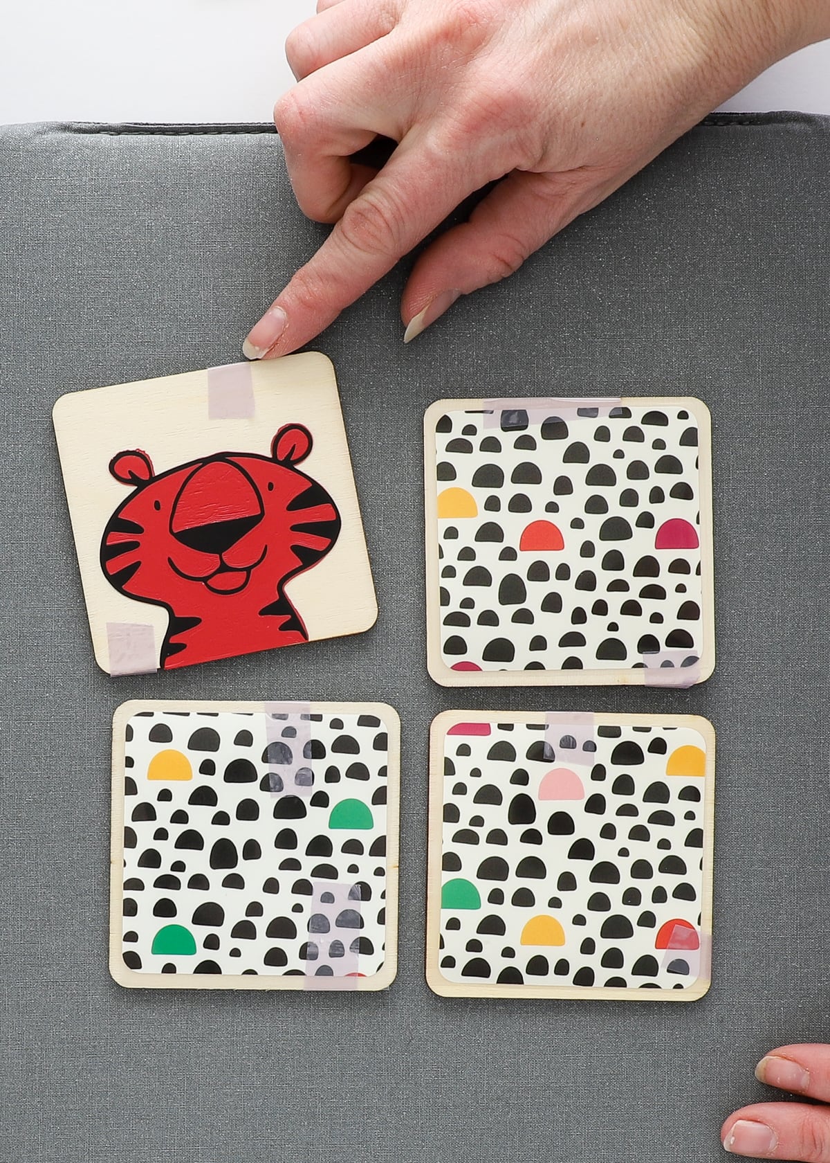 DIY Memory Game with a Cricut - The Homes I Have Made