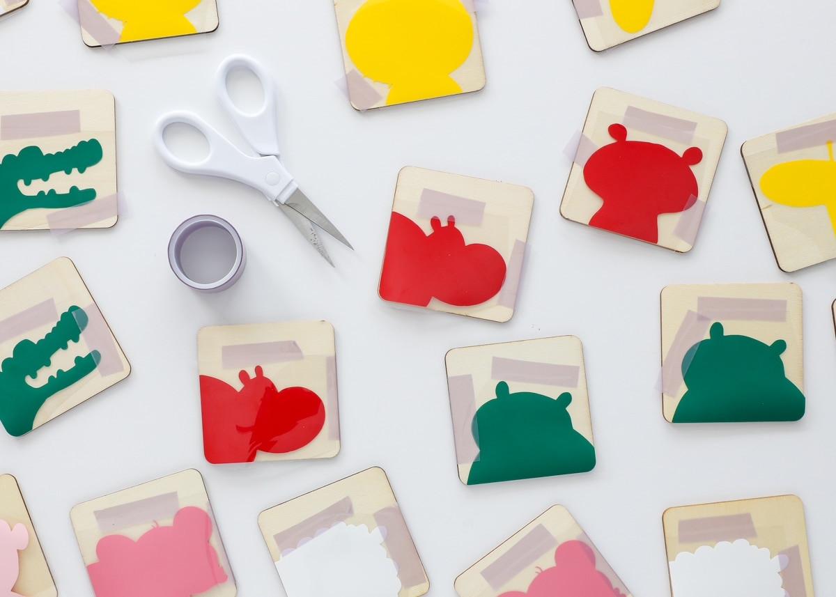 DIY Memory Game with a Cricut - The Homes I Have Made