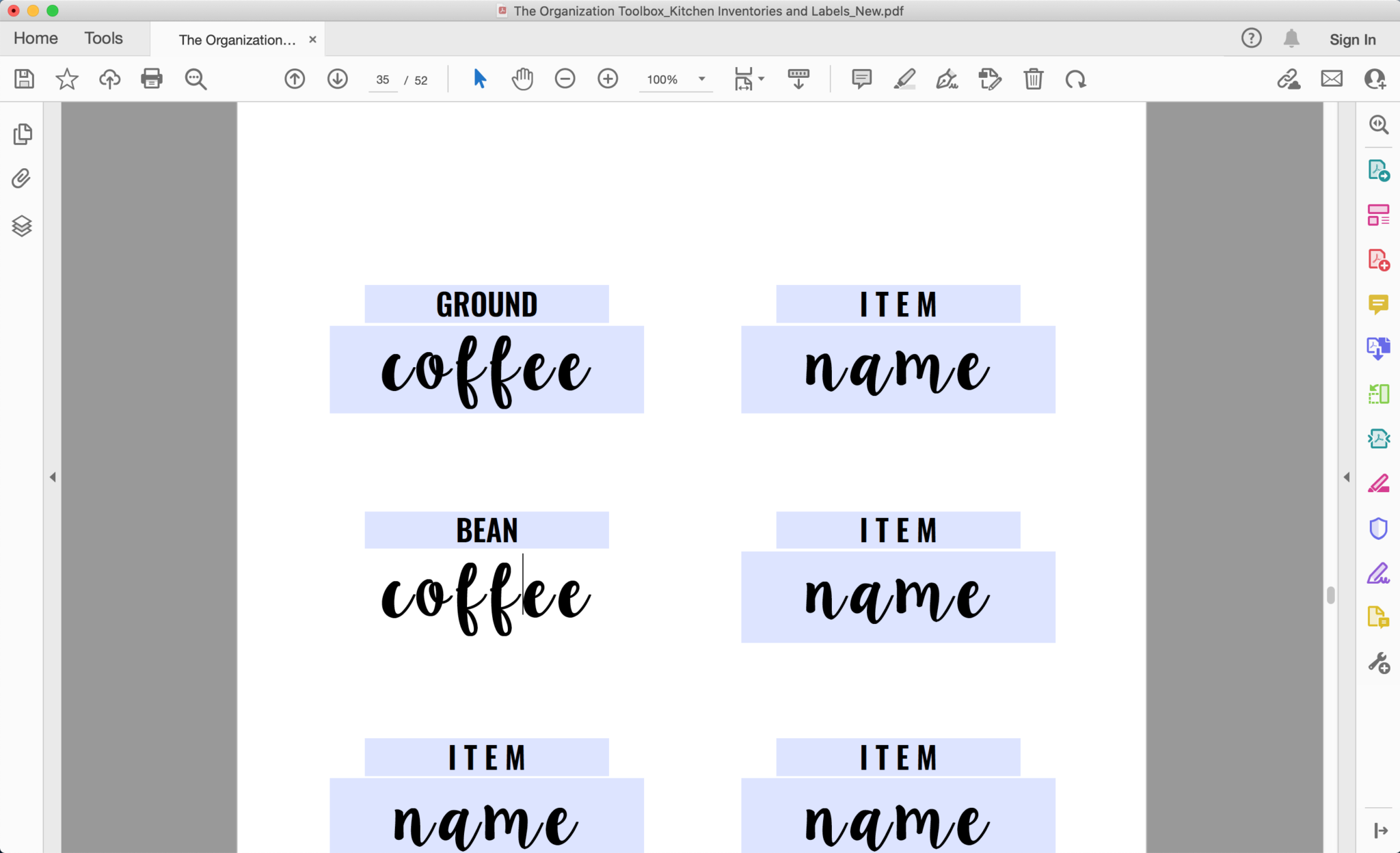 Easy-to-Use Printable Pantry Labels (That Look Amazing Too!) - The ...