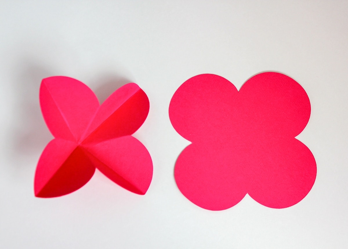 Easy 3D Paper Flowers | With & Without a Cricut! - The Homes I Have Made