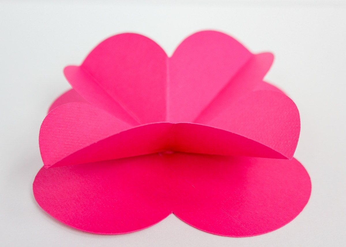 Easy 3D Paper Flowers | With & Without a Cricut! - The Homes I Have Made