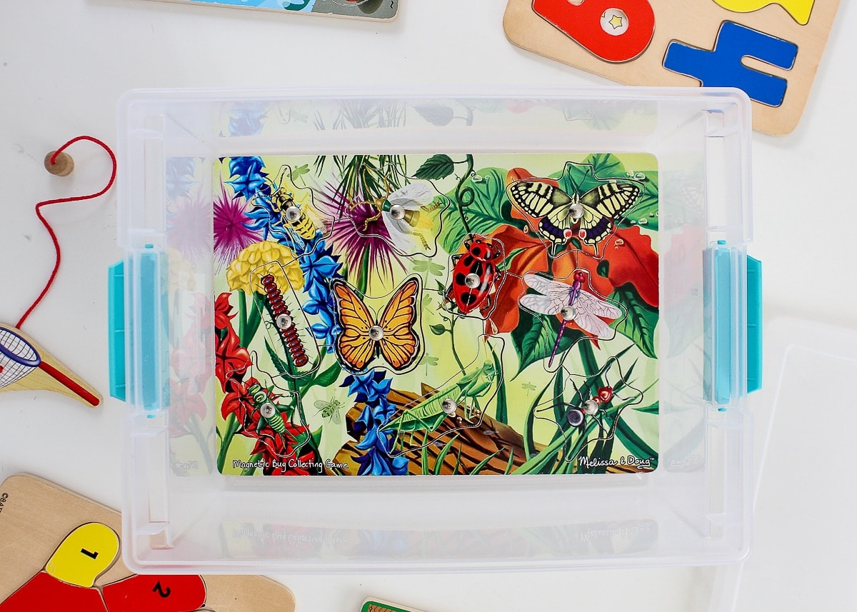 Easy (& Affordable) Ideas for Storing Wooden Kid Puzzles - The Homes I ...