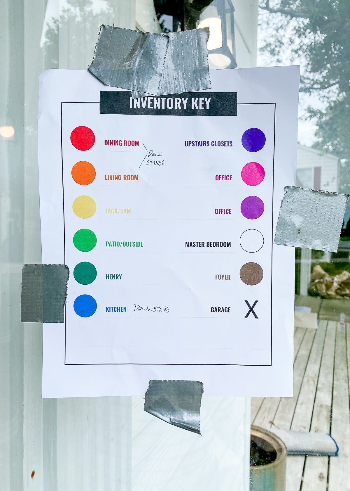 How (& Why) To Color Code Your Moving Boxes - The Homes I Have Made