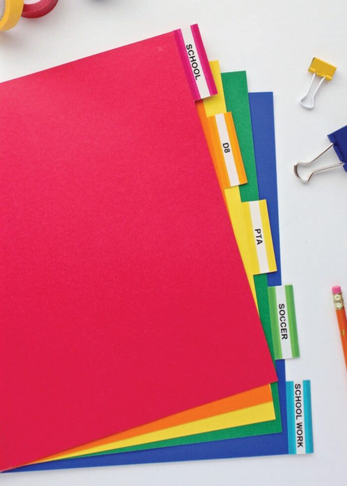 Binder Dividers Diy Binder Dividers Diy