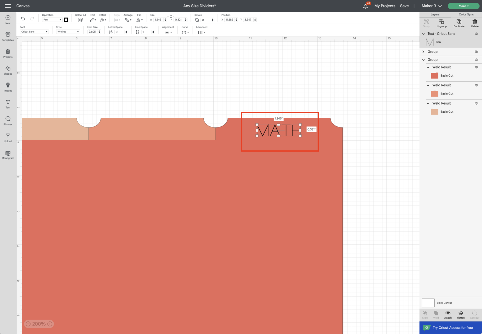 How to Make DIY Binder Dividers on a Cricut Machine - The Homes I Have Made