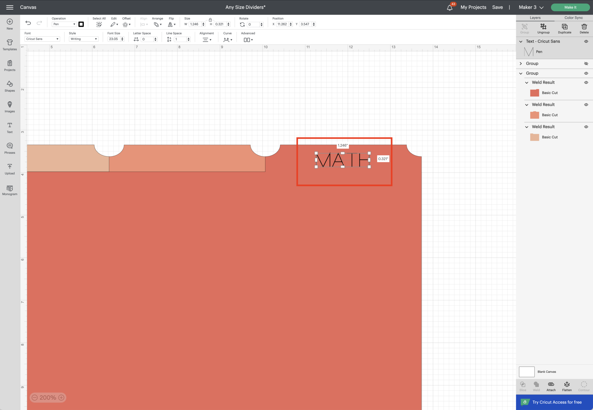 How to Make DIY Binder Dividers on a Cricut Machine - The Homes I Have Made