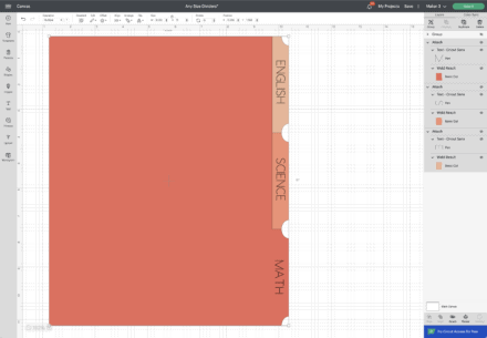 How to Make DIY Binder Dividers on a Cricut Machine - The Homes I Have Made