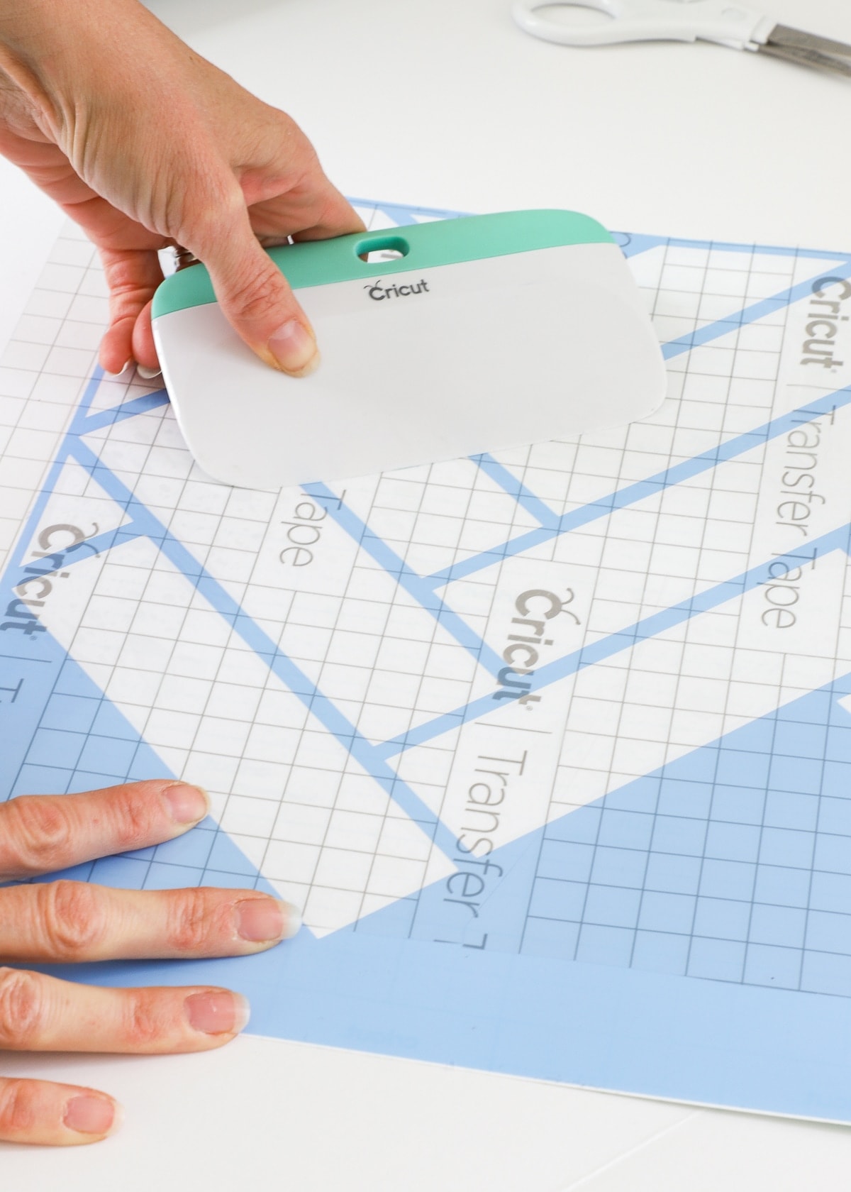 Stenciling a Wall Using Cricut's Smart Stencil - The Homes I Have Made