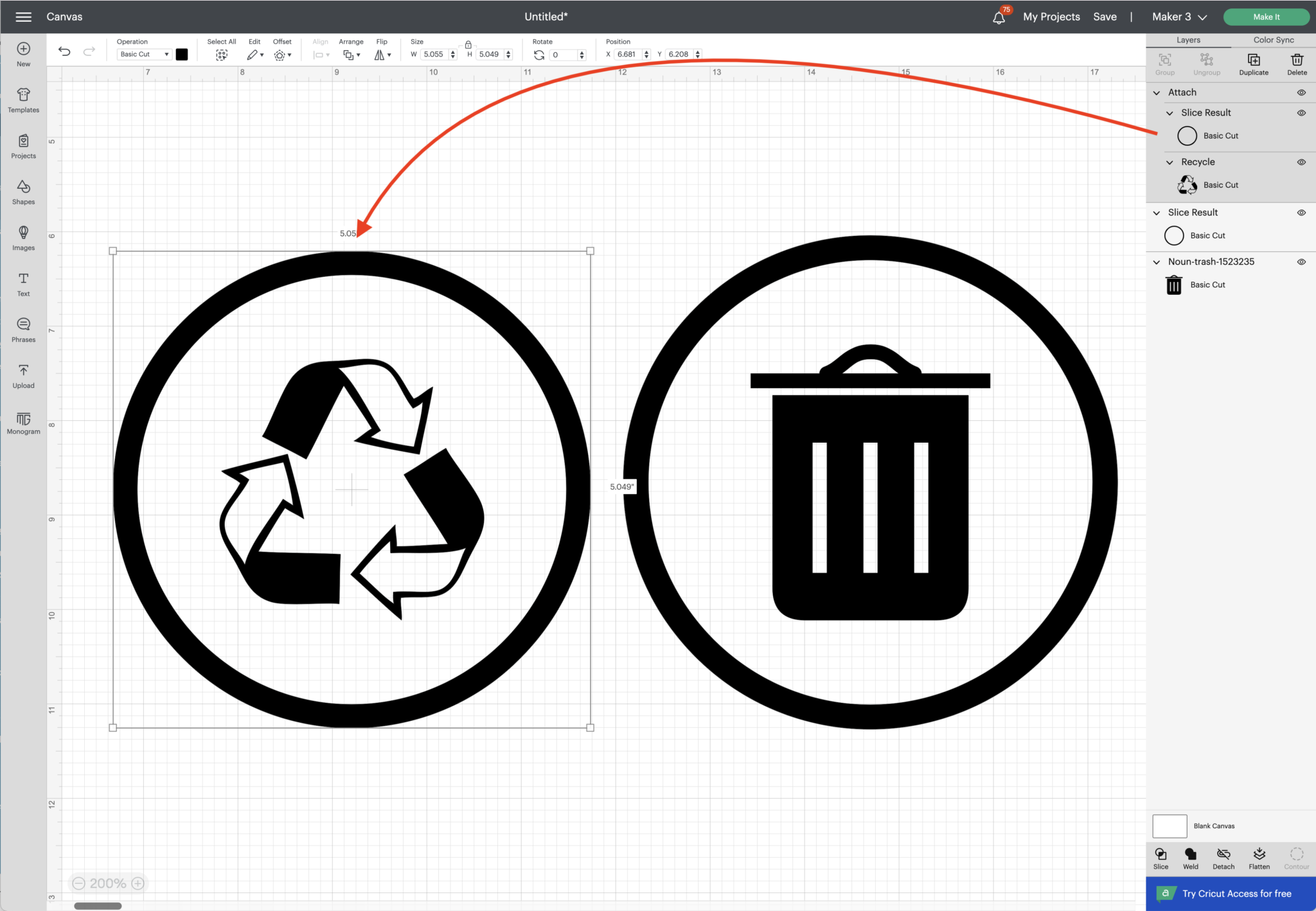 How (& Why!) to Use Attach In Cricut Design Space - The Homes I Have Made