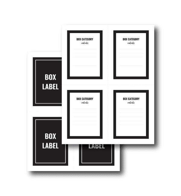 Printable Labels In EVERY Size! - The Homes I Have Made