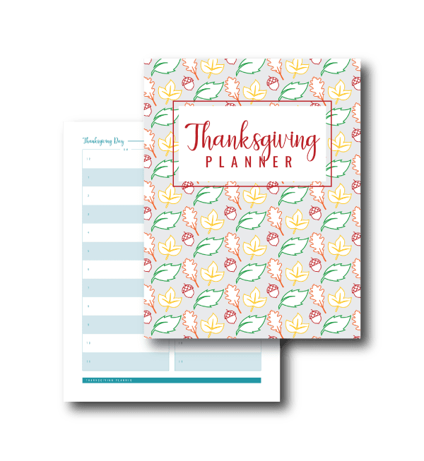 Printable Thanksgiving Planner - The Homes I Have Made