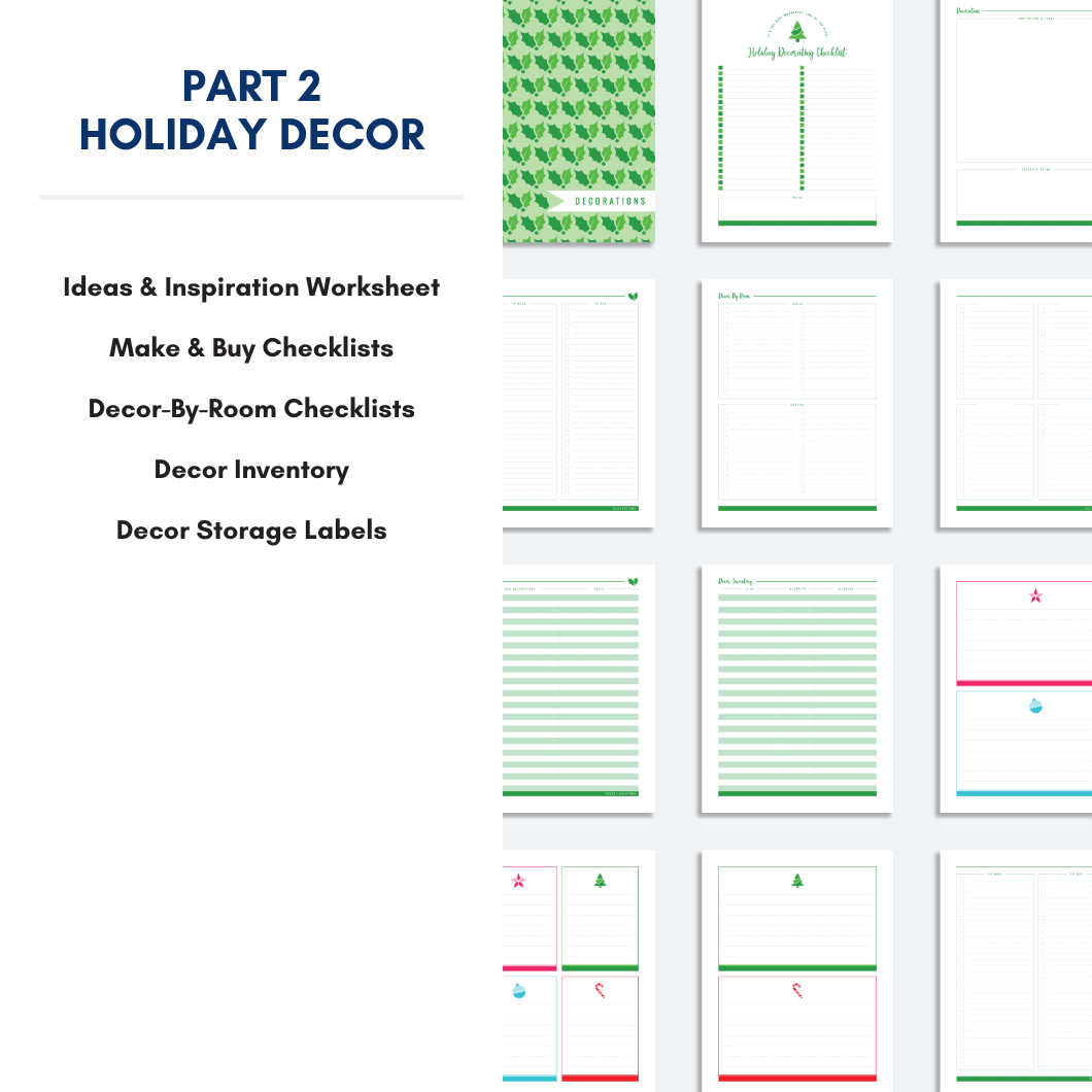 How to Assemble the Ultimate Holiday Planner (With Printables!) - The ...