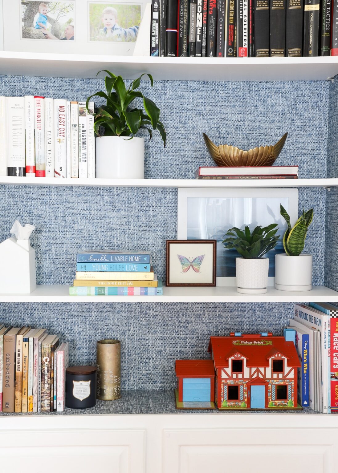 How to Style Bookshelves (When You Actually Need Them to Hold Stuff ...