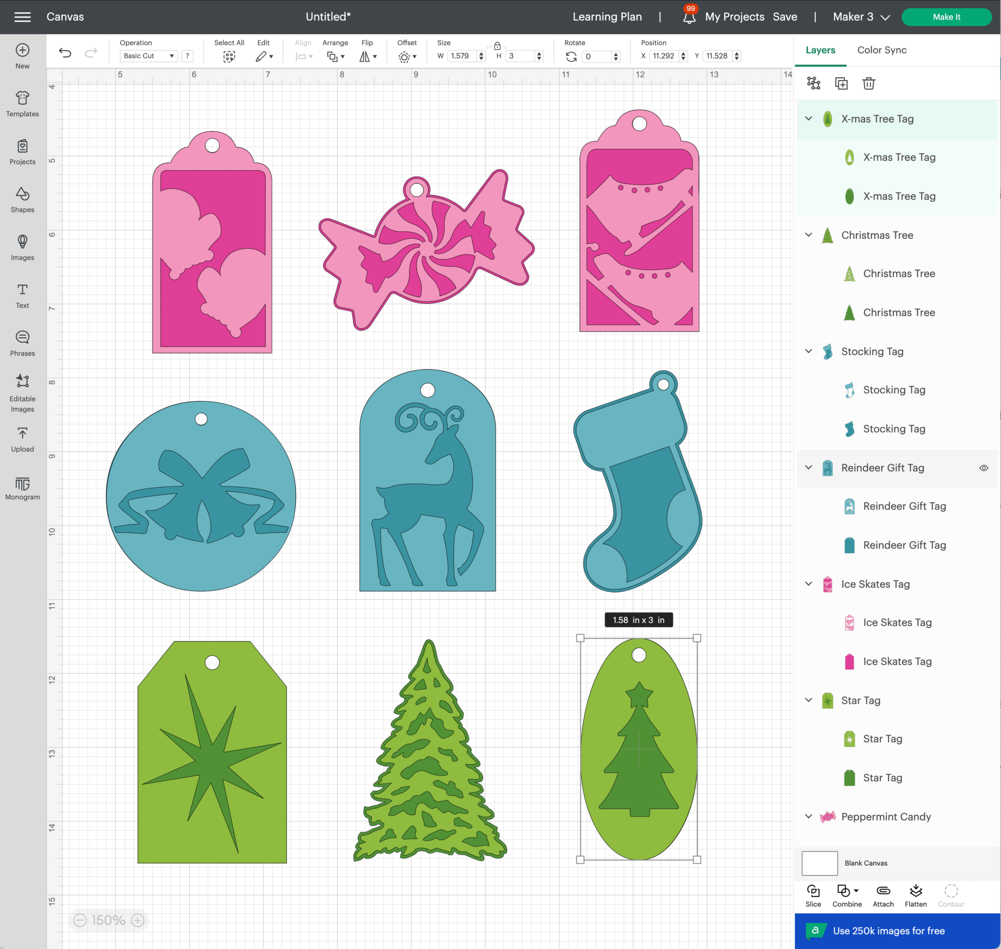 Super Easy DIY Cricut Gift Tags (for Christmas or Any Occasion!) - The ...