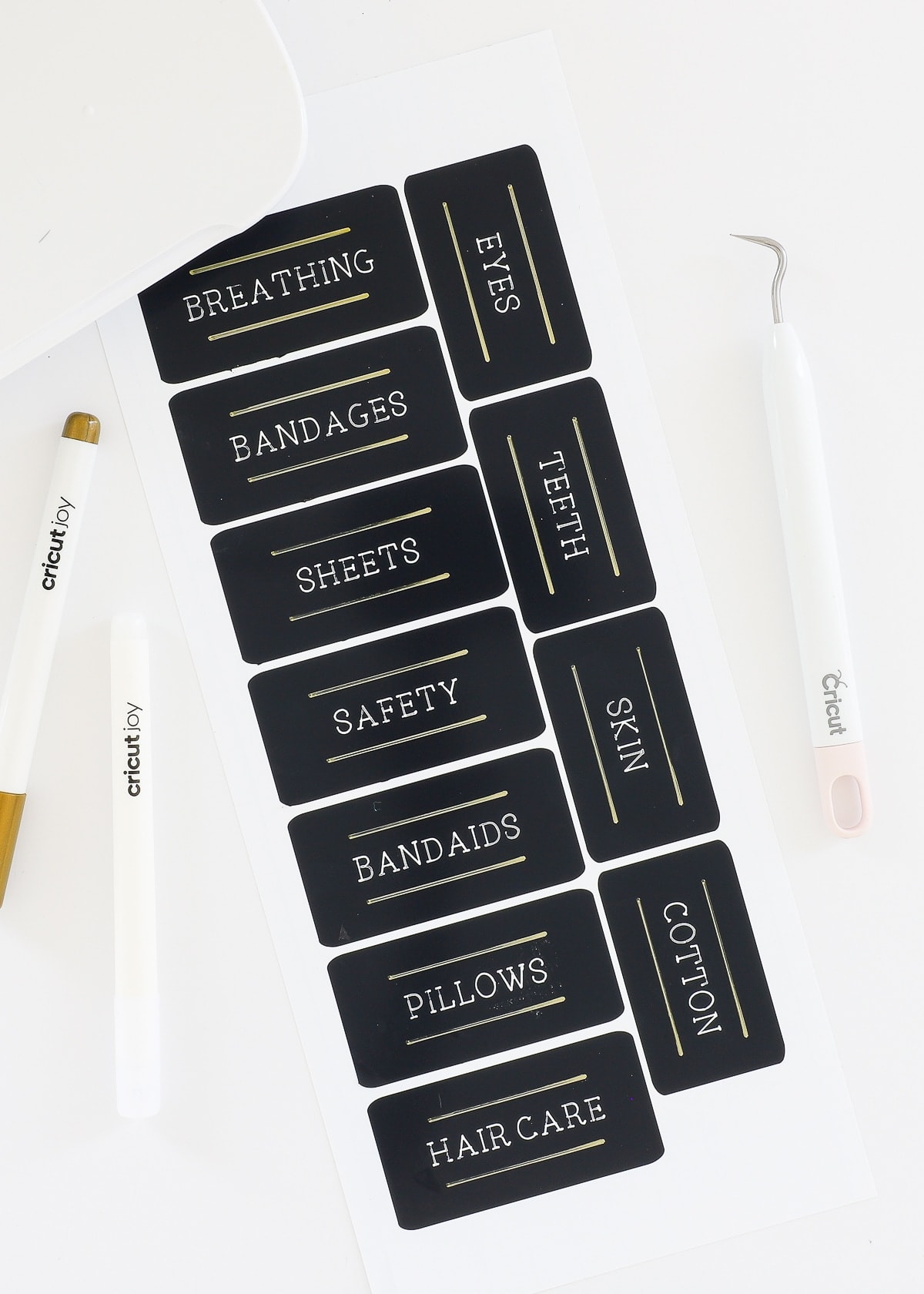 The 5 Different Ways You Can Make Labels with a Cricut Machine - The ...