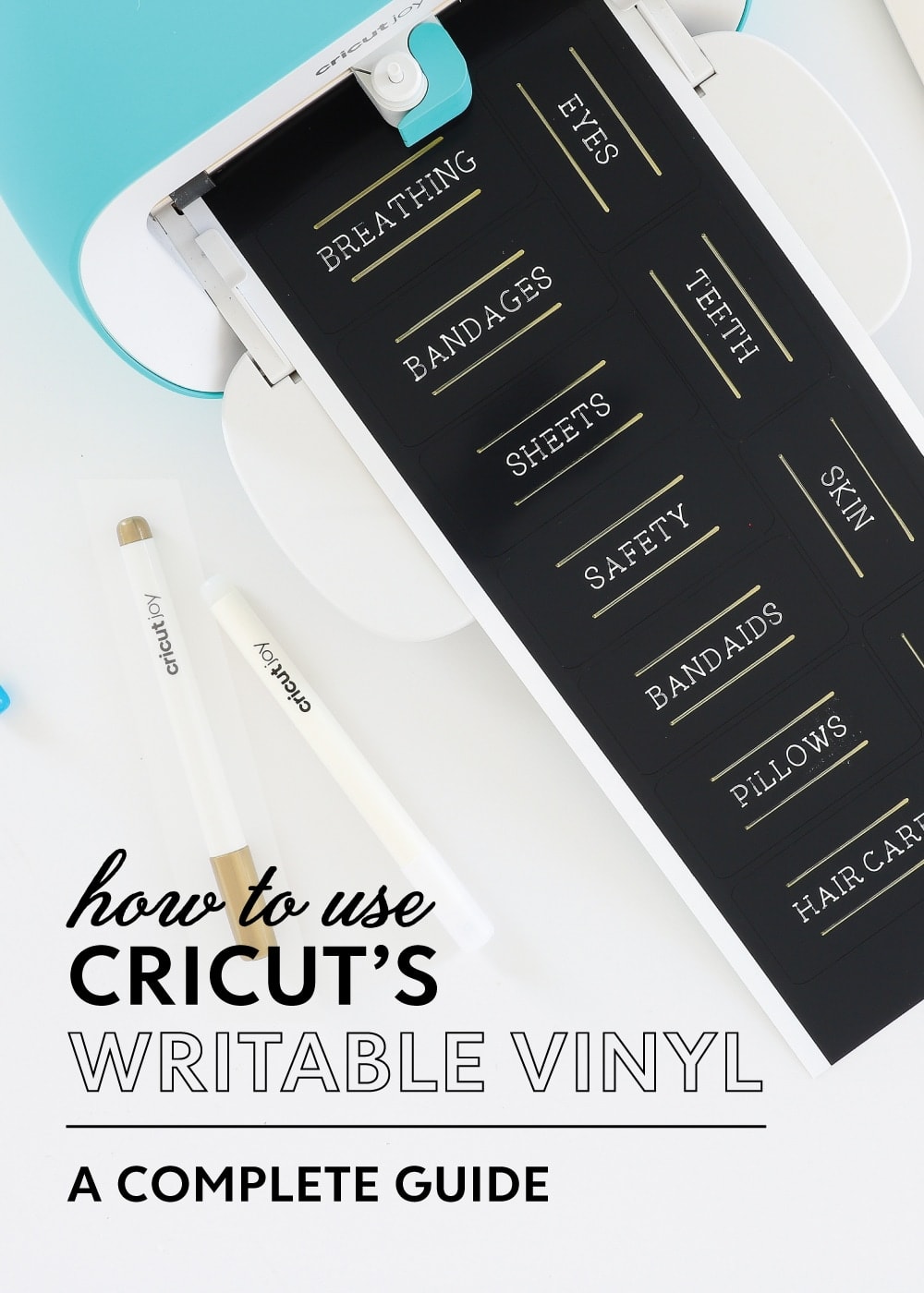Everything You Need to Know About Cricut Writable Vinyl - The Homes I ...