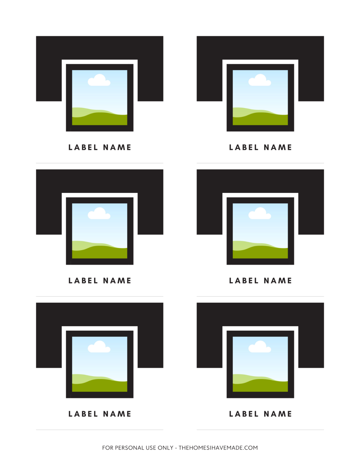 How to Make Your Own Printable Toy Bin Labels (With Template!) - The ...