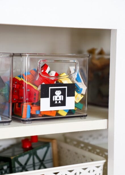 How to Make Your Own Printable Toy Bin Labels (With Template!) - The ...