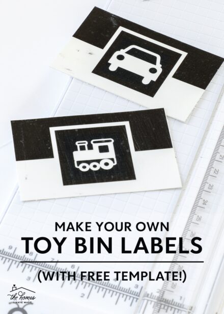 How to Make Your Own Printable Toy Bin Labels (With Template!) - The ...