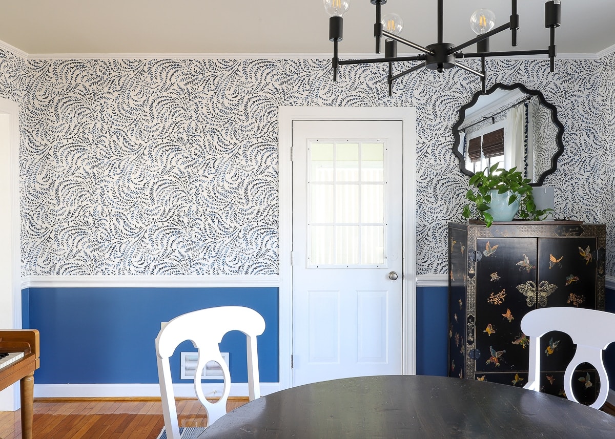 Wallpapering a Whole Room Versus an Accent Wall | What I Learned - The ...