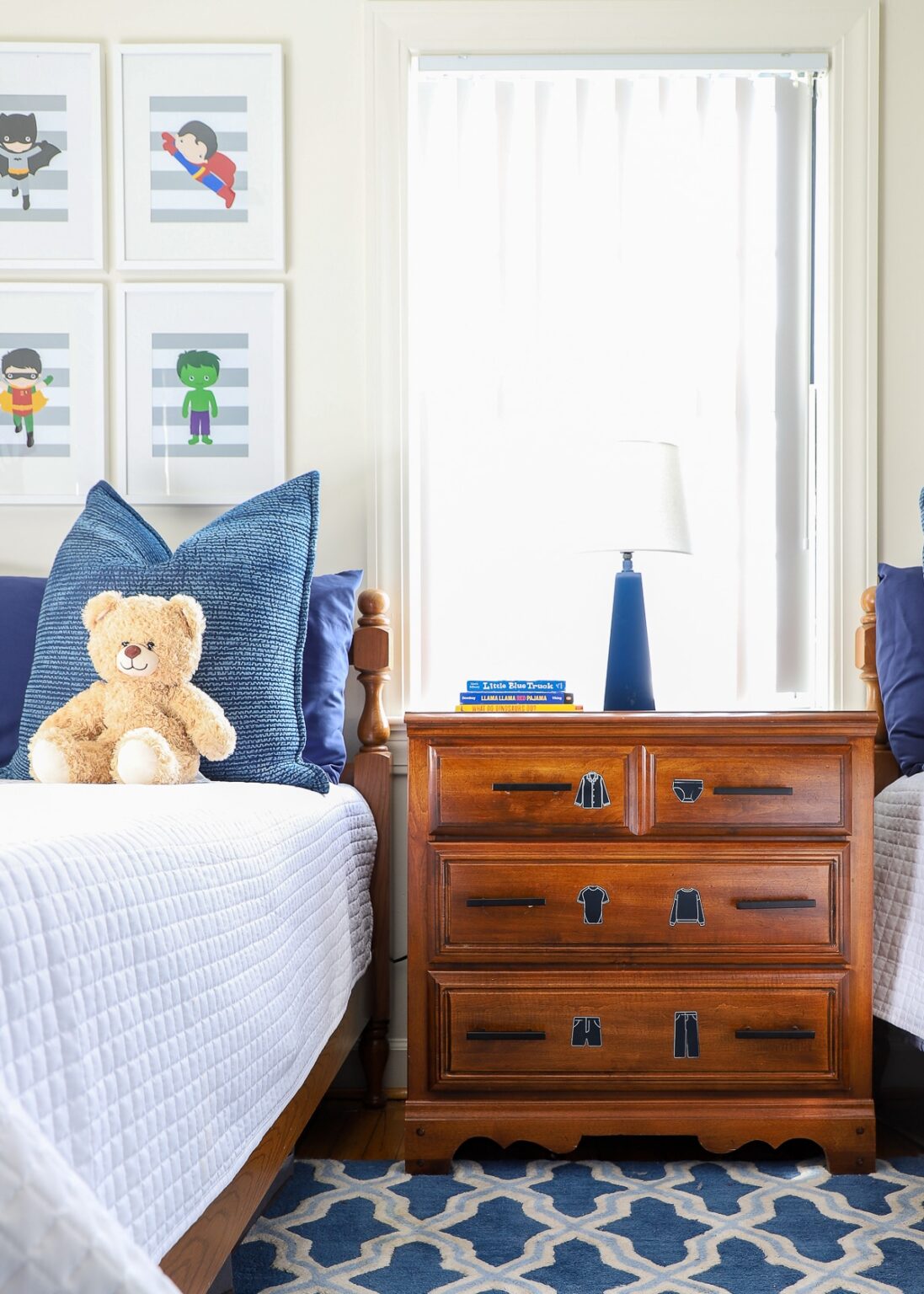 DIY Dresser Drawer Labels with a Cricut - The Homes I Have Made