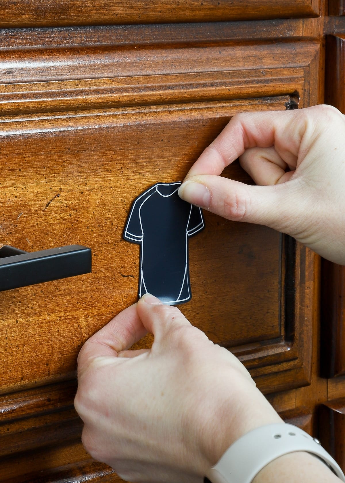 DIY Dresser Drawer Labels with a Cricut - The Homes I Have Made