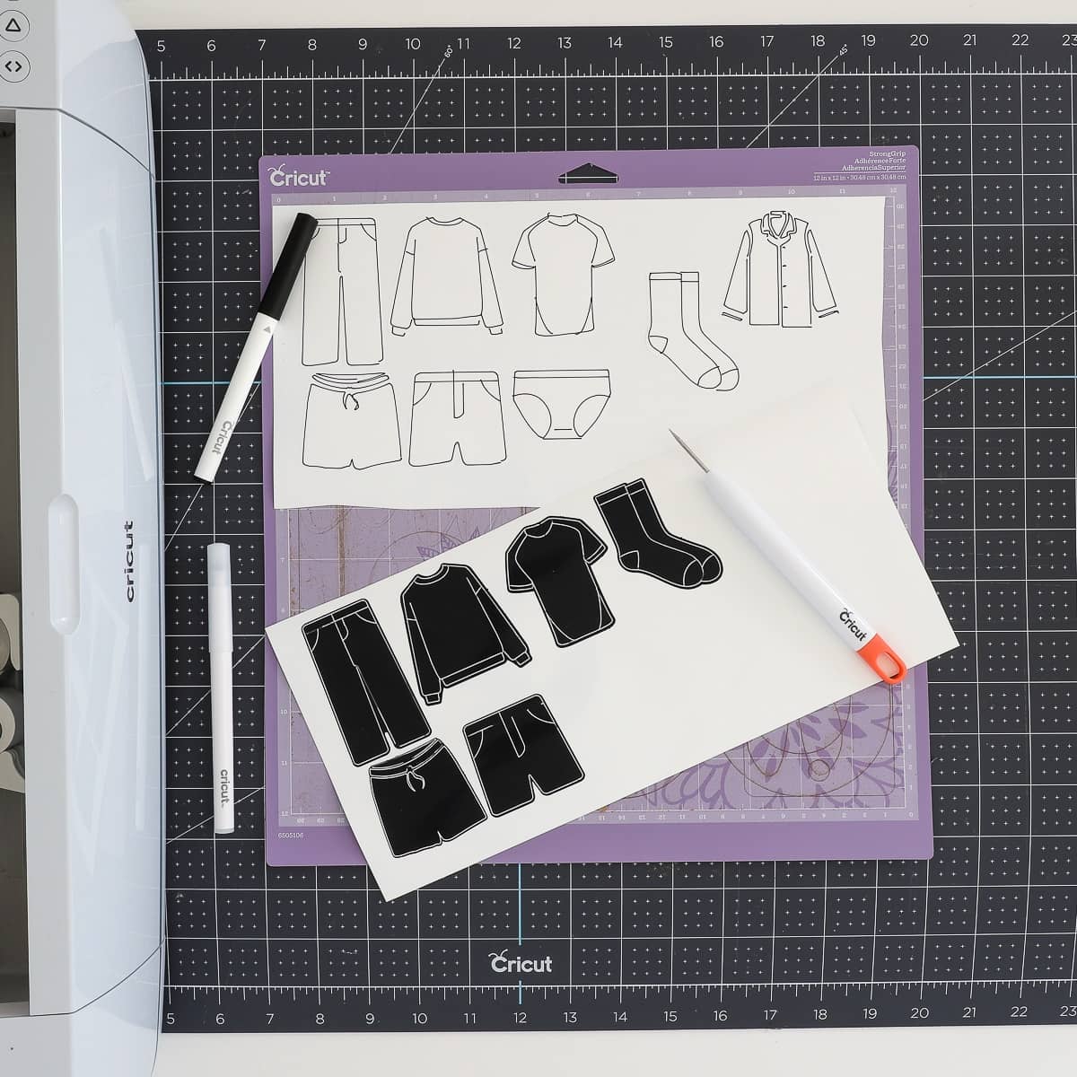 DIY Dresser Drawer Labels with a Cricut - The Homes I Have Made