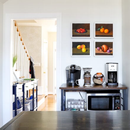 How to Set Up a Functional Kitchen Coffee Station (& Save Serious Space ...