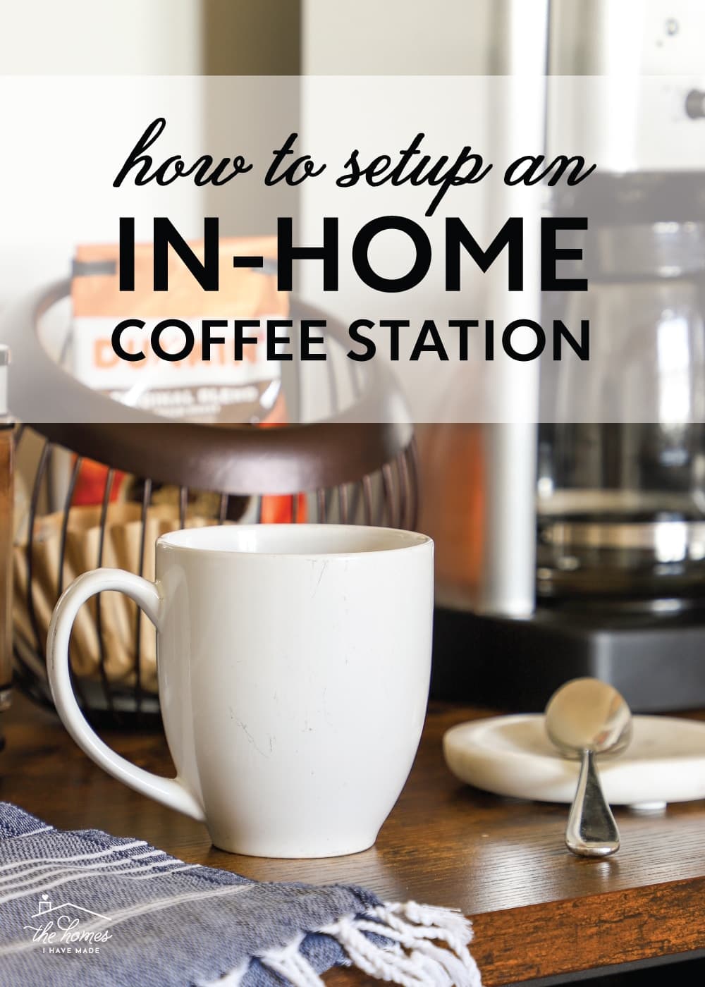 How to Set Up a Functional Kitchen Coffee Station (& Save Serious Space ...
