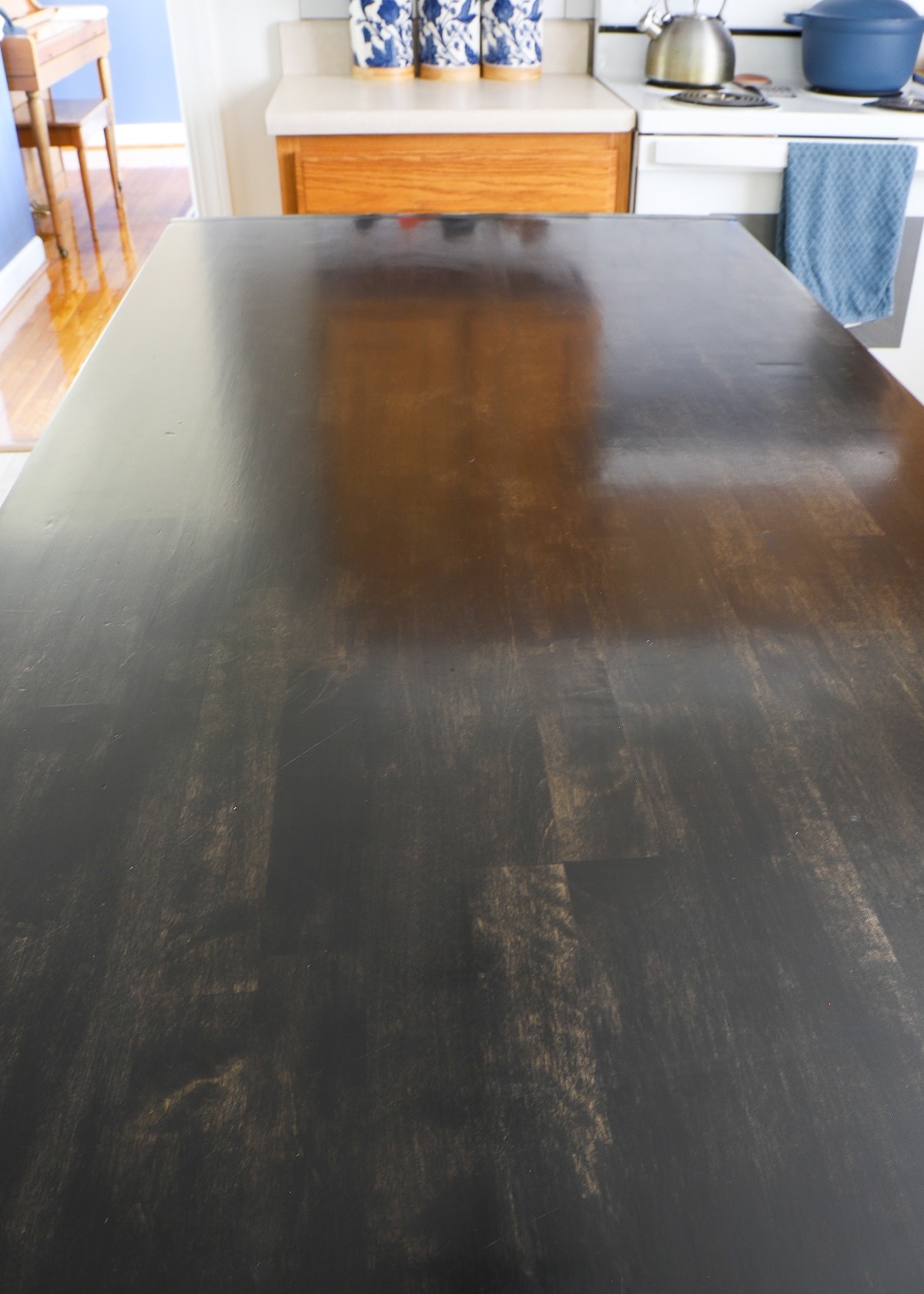 A DIY Butcher Block Island Countertop (Anyone Can Do!) - The Homes I ...