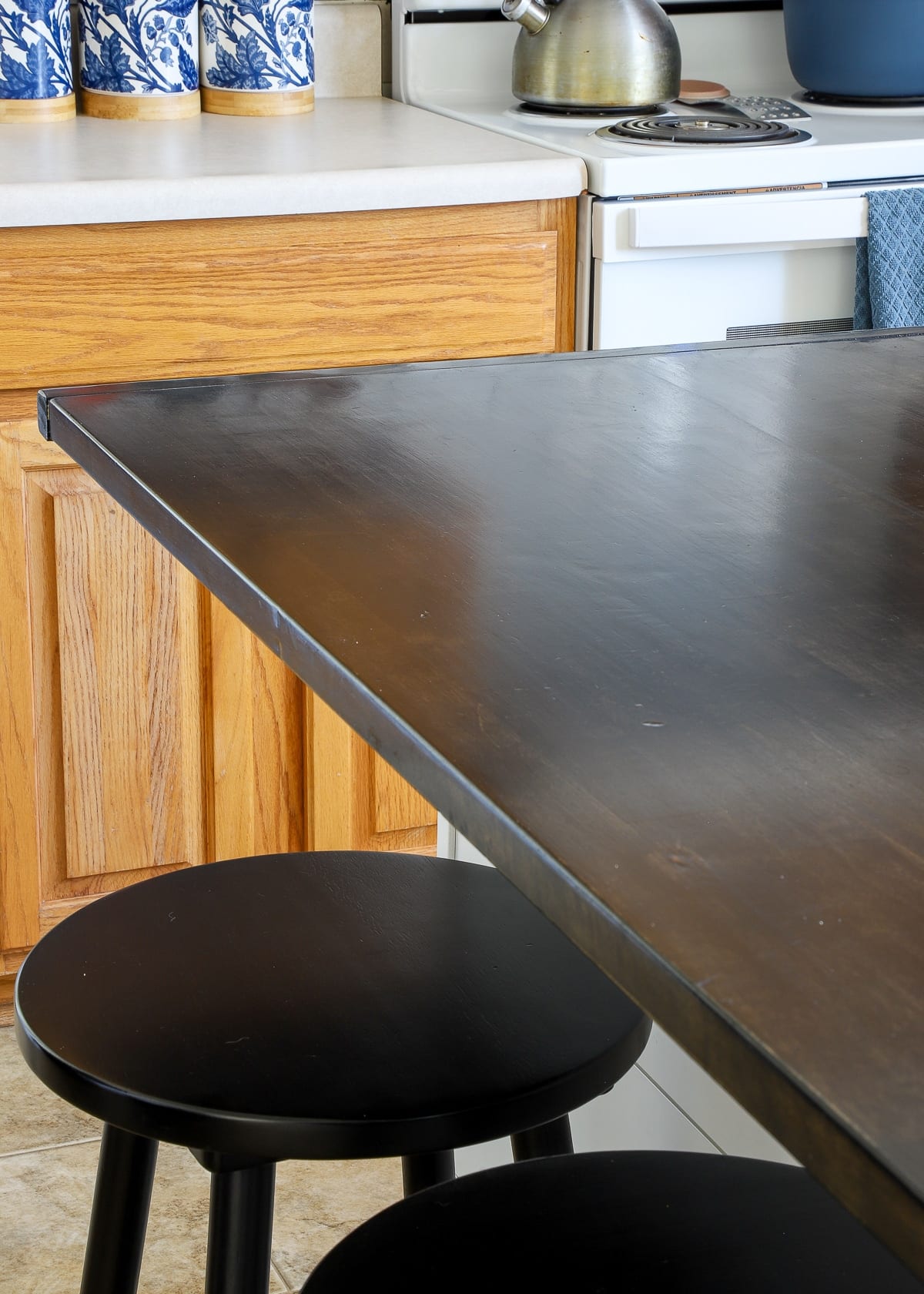 A DIY Butcher Block Island Countertop (Anyone Can Do!) - The Homes I ...