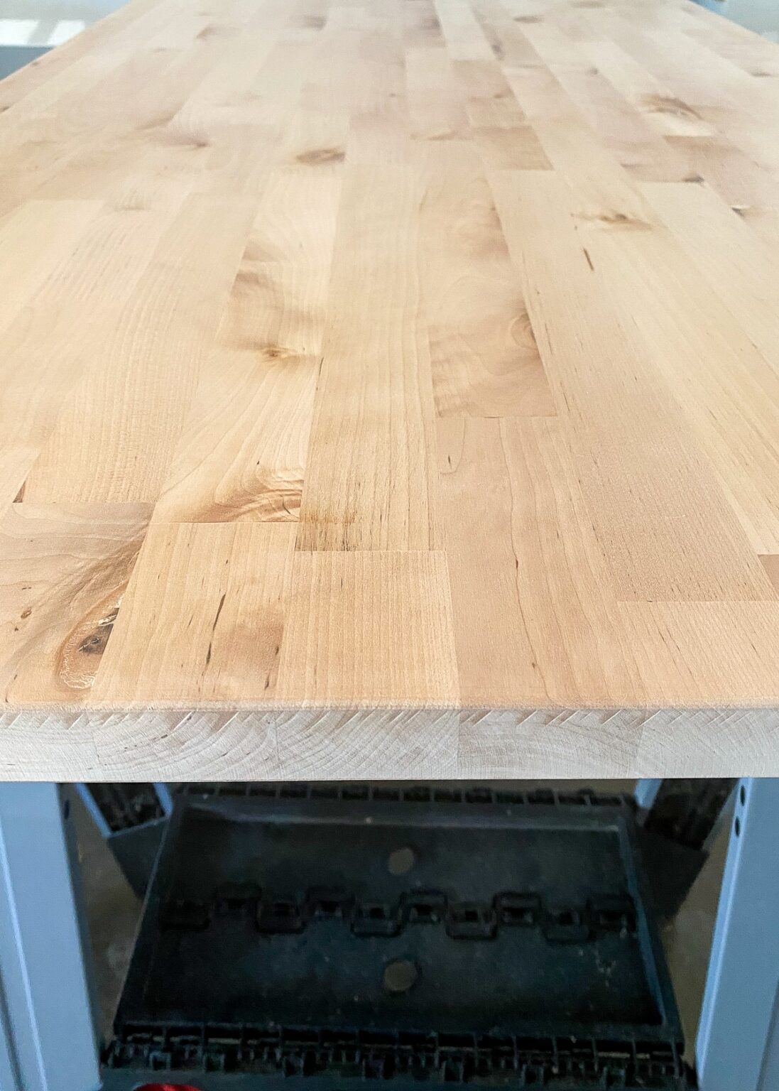 A DIY Butcher Block Island Countertop (Anyone Can Do!) - The Homes I ...