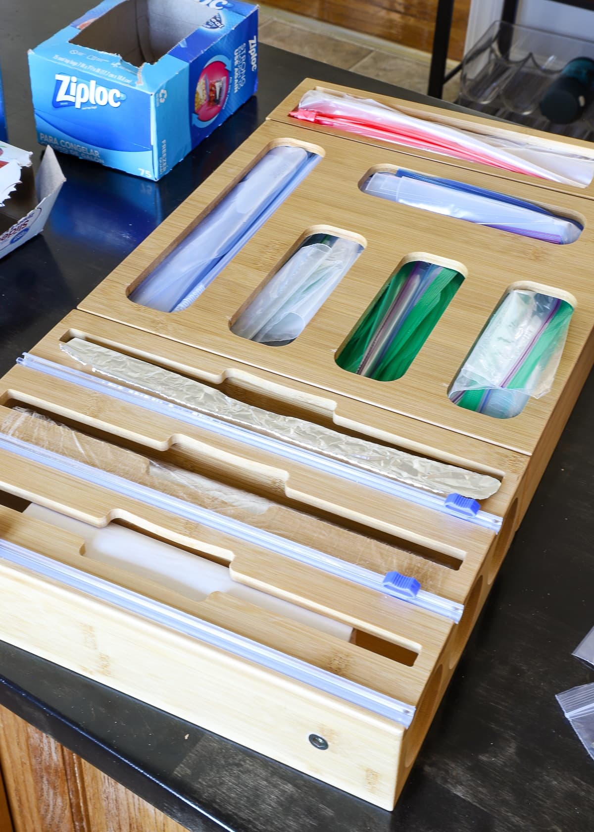 How to Organize Ziplock Bags (With or Without a Drawer!) - The Homes I ...