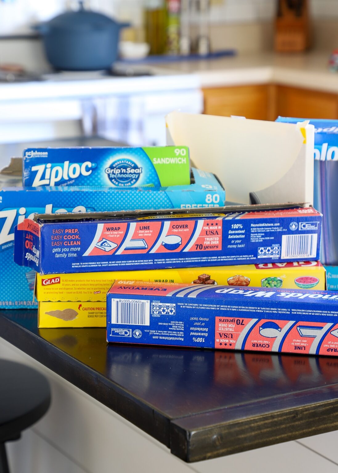 How to Organize Ziplock Bags (With or Without a Drawer!) - The Homes I ...