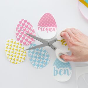 DIY Wooden Easter Basket Tags (With Your Home Printer!) - The Homes I ...