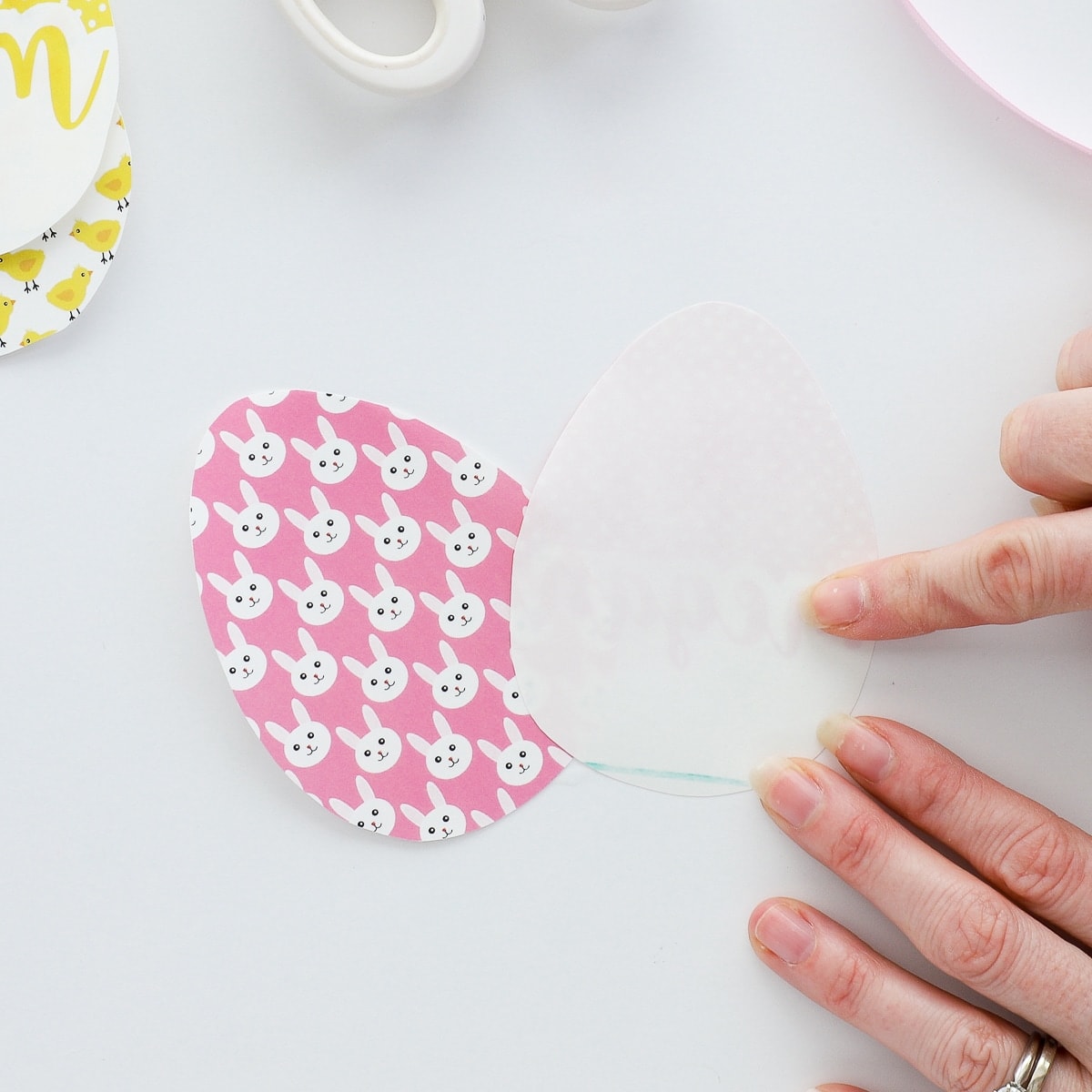 DIY Wooden Easter Basket Tags (With Your Home Printer!) - The Homes I ...