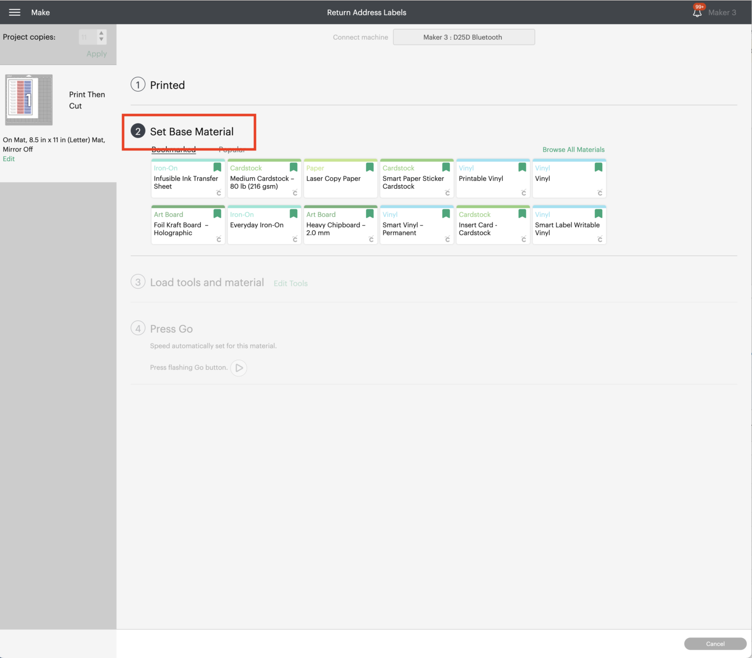 How to Make Return Address Labels with ANY Cricut Machine! - The Homes ...