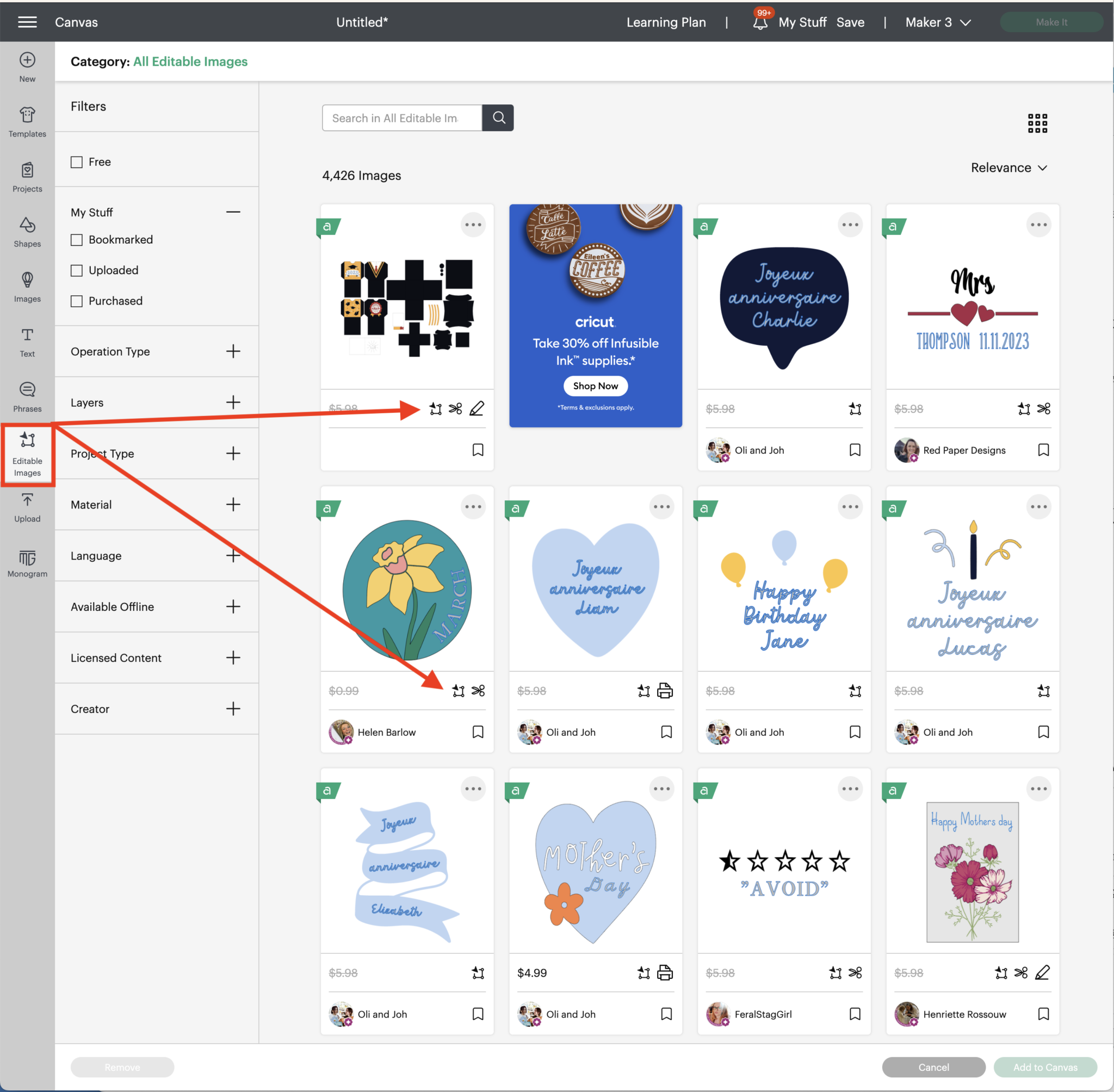 5 (Easy) Ways to Design Stylish Monograms for Your Cricut - The Homes I ...