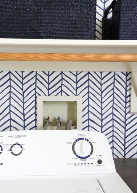 Hide That Ugly Washer Hookup | Quick, Cheap, Easy! - The Homes I Have Made