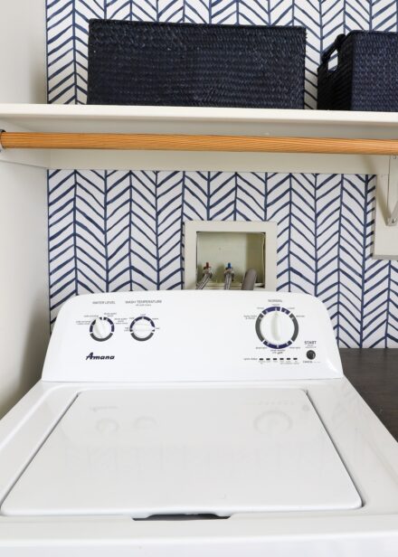 Hide That Ugly Washer Hookup | Quick, Cheap, Easy! - The Homes I Have Made